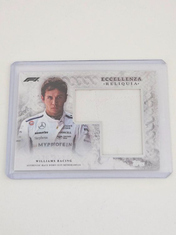 Topps Eccellenza Alex Albon Williams Formel 1 F1 Relic (Gebraucht) in ...