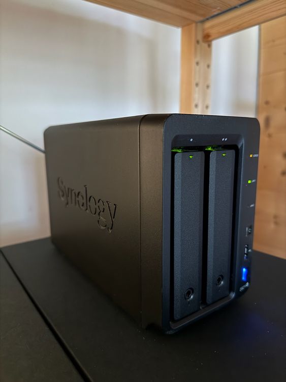 Synology DS214+ NAS - 2x 1.8 TB HD / Auf Werkseinstellungen (Gebraucht ...