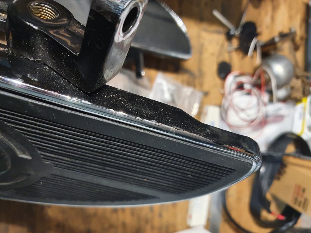 Harley Trittbretter Bobber Chopper Shovelhead Panhead (Gebraucht) in ...