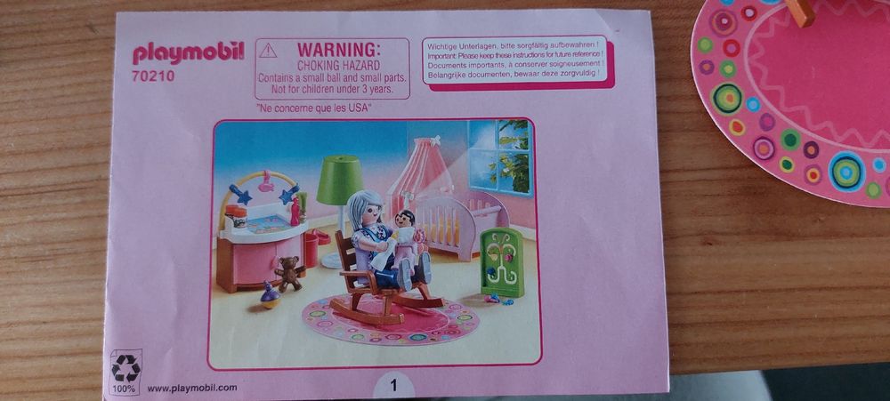 Playmobil 70210 Babys Zimmer, guter Zustand, komplett (Gebraucht) in ...