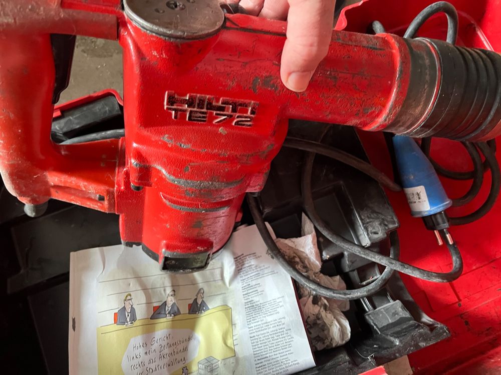 Bohrhammer Abbruchhammer Hilti TE 72 (Defekt) in Schönenberg ZH für CHF ...