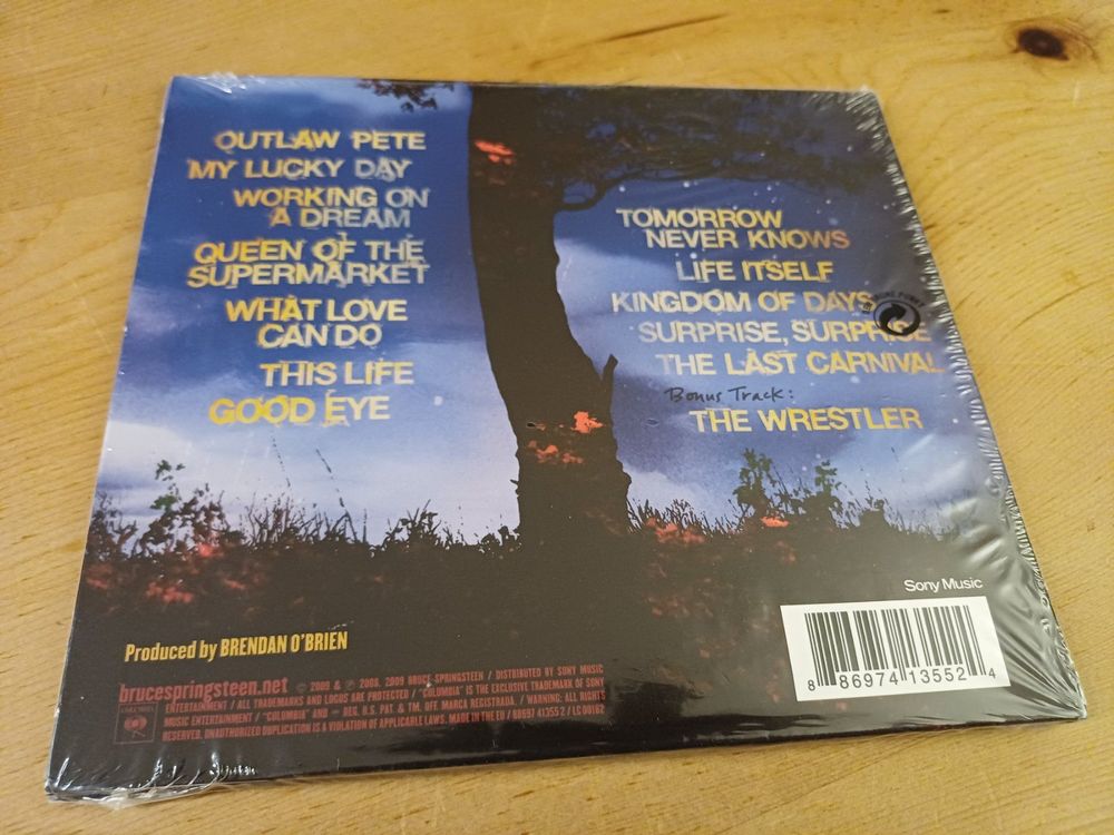 Bruce Springsteen - Working On A Dream (neu) (Neu und originalverpackt ...