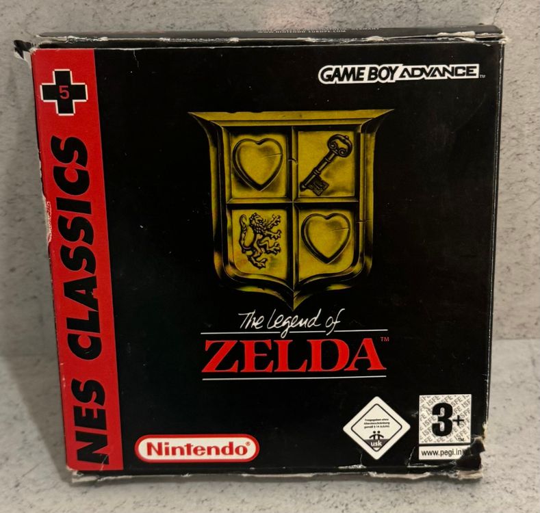 Legend of Zelda NES Classic (Game Boy Advance, CiB) (Gebraucht) in ...