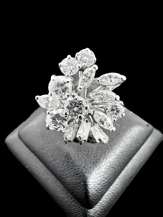 Diamanten 1.31ct Ring Bucherer 18k Grösse 50 Zerti *S812 | Kaufen auf Ricardo