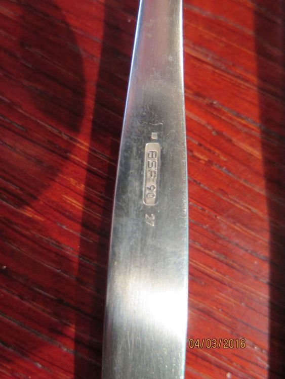 76-teilig BSF 90 Silber Besteck (Gebraucht) in Oberdorf BL für CHF 320 – mit Lieferung auf ...
