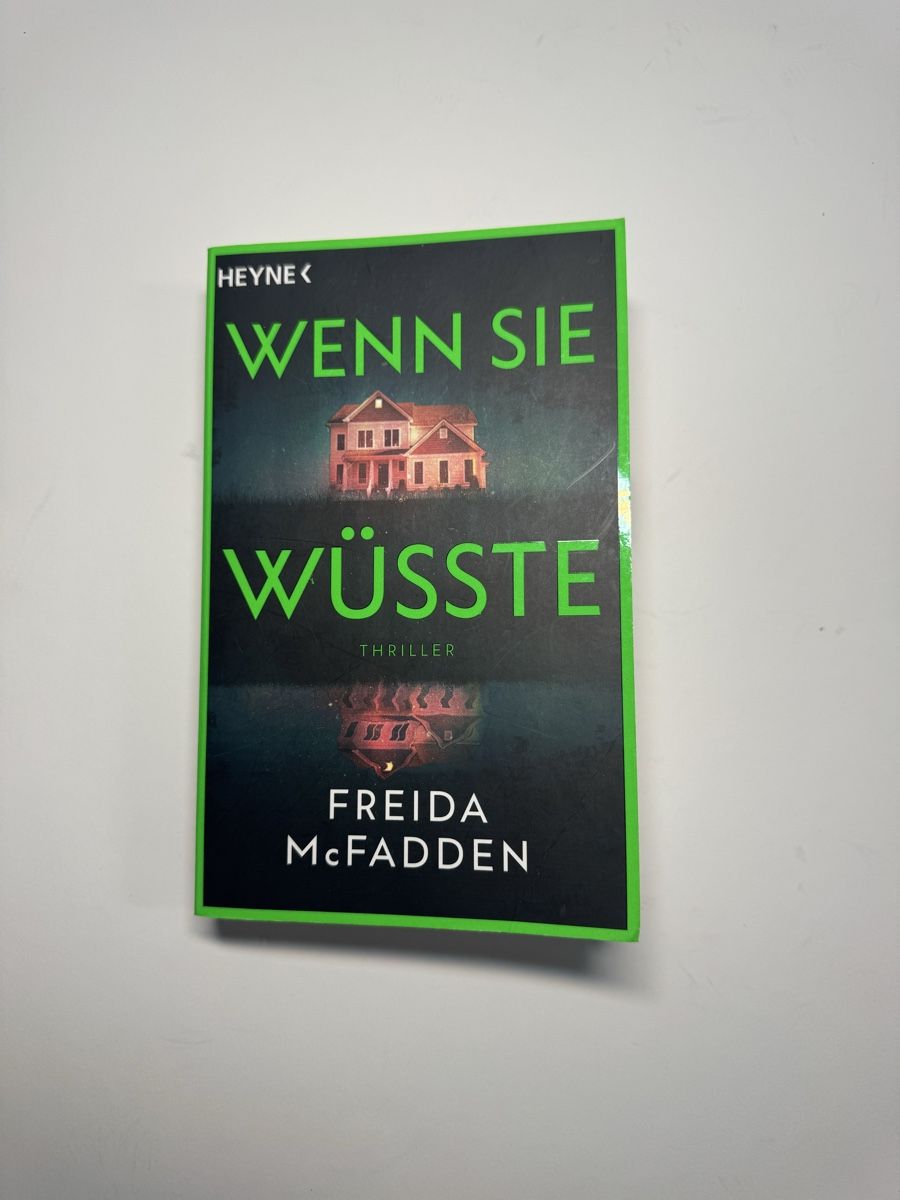 Freida McFadden - Wenn sie wüsste - Thriller, neuwertig! (Neu (gemäss ...