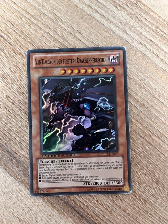 Yu-Gi-Oh! Van’Dalgyon der finstere Drachenerzürner – Deutsch (Gebraucht ...