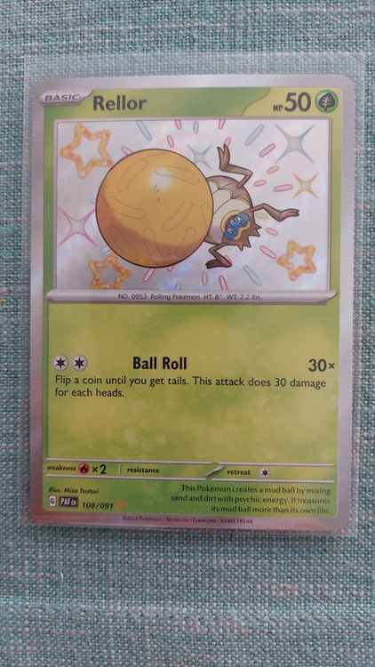 Rellor baby shiny Paldean Fates (Neu (gemäss Beschreibung)) in für CHF ...