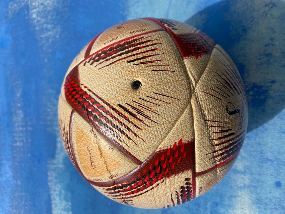 WM Ball 2022 Quatar Katar Fussball Ball Gr. 5 (Neu und originalverpackt ...