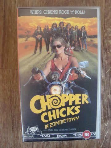 Chopper Chicks in Zombietown (USA 1989)Troma VHS TR1020 (Gebraucht) in ...
