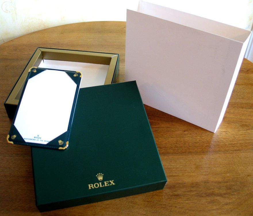 ROLEX, NOTIZBLOCK mit EINLAGEN,NEU, mit BOX, SELTENHEIT 👌 (Neu und ...