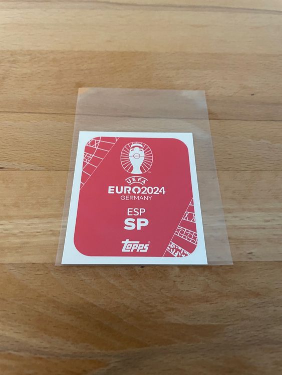 Topps UEFA Euro 2024 Rodri Star Player Sticker (Neu (gemäss ...