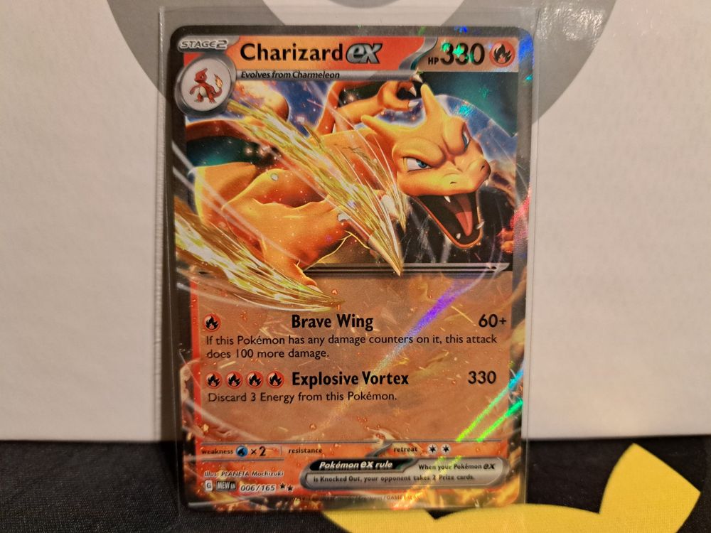 CHARIZARD EX 151 POKEMON KARTE 006/165 | Kaufen auf Ricardo