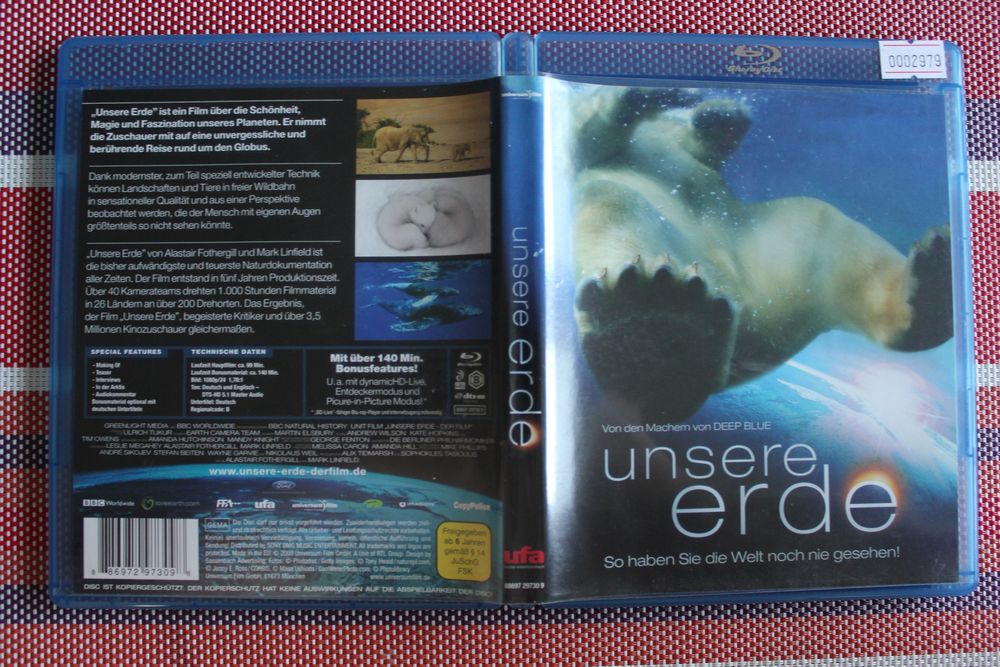 Unsere Erde [Blu-ray] von Fothergill, Alastair, Linf... |DVD (Gebraucht) in Geroldswil für CHF 2 ...