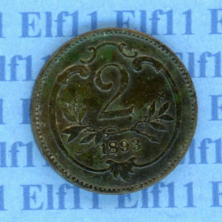 ATK___0.02 1893 ss 2 Heller (Gebraucht) in Widnau für CHF 2 – mit Lieferung auf Ricardo kaufen