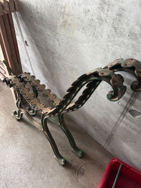 Gusseisen Gartenbank (Gebraucht) in Balsthal für CHF 30 – nur Abholung auf Ricardo kaufen