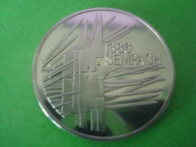 5 FR GEDENKMÜNZE 1986 Sempach (Gebraucht) in Riehen für CHF 8 – mit Lieferung auf Ricardo kaufen