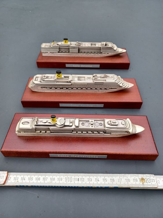 3 Modellschiffe Costa-Kreuzfahrten, Metall (Gebraucht) in Horw für CHF ...
