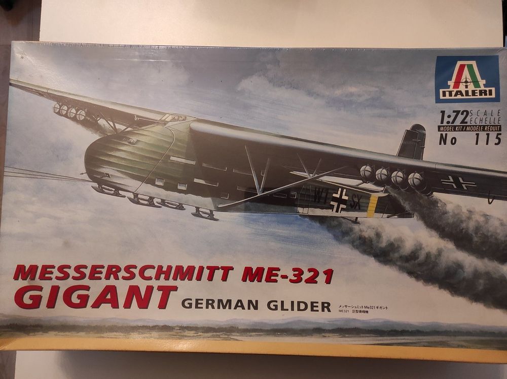 Messerschmitt ME-321 "Gigant", Bausatz von Italeri 1/72 (Neu und ...