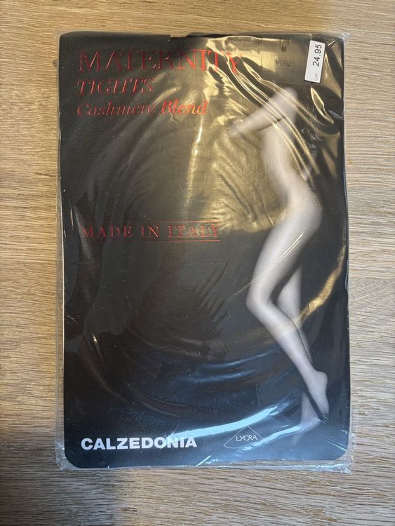 Calzedonia Umstands-Strumpfhose, Grösse M, Neu! Schwarz (Neu und ...