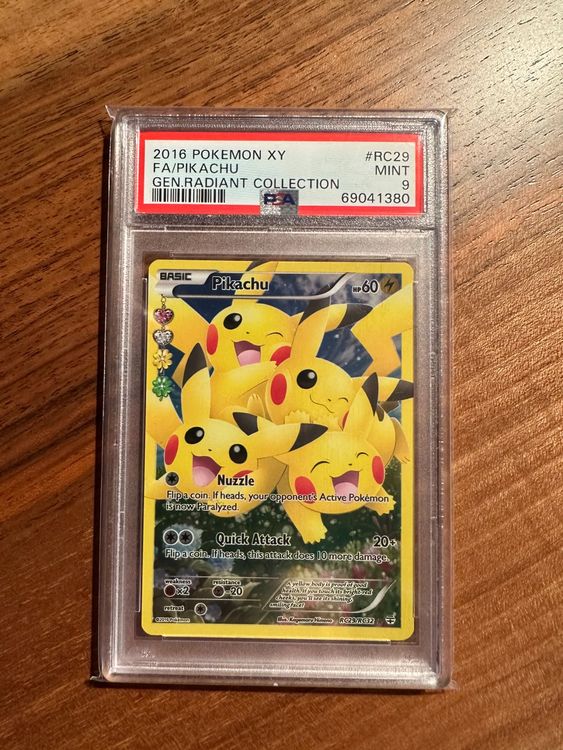 Pikachu Fullart Radiant Collection PSA 9 EN ab 1.- (Gebraucht) in ...