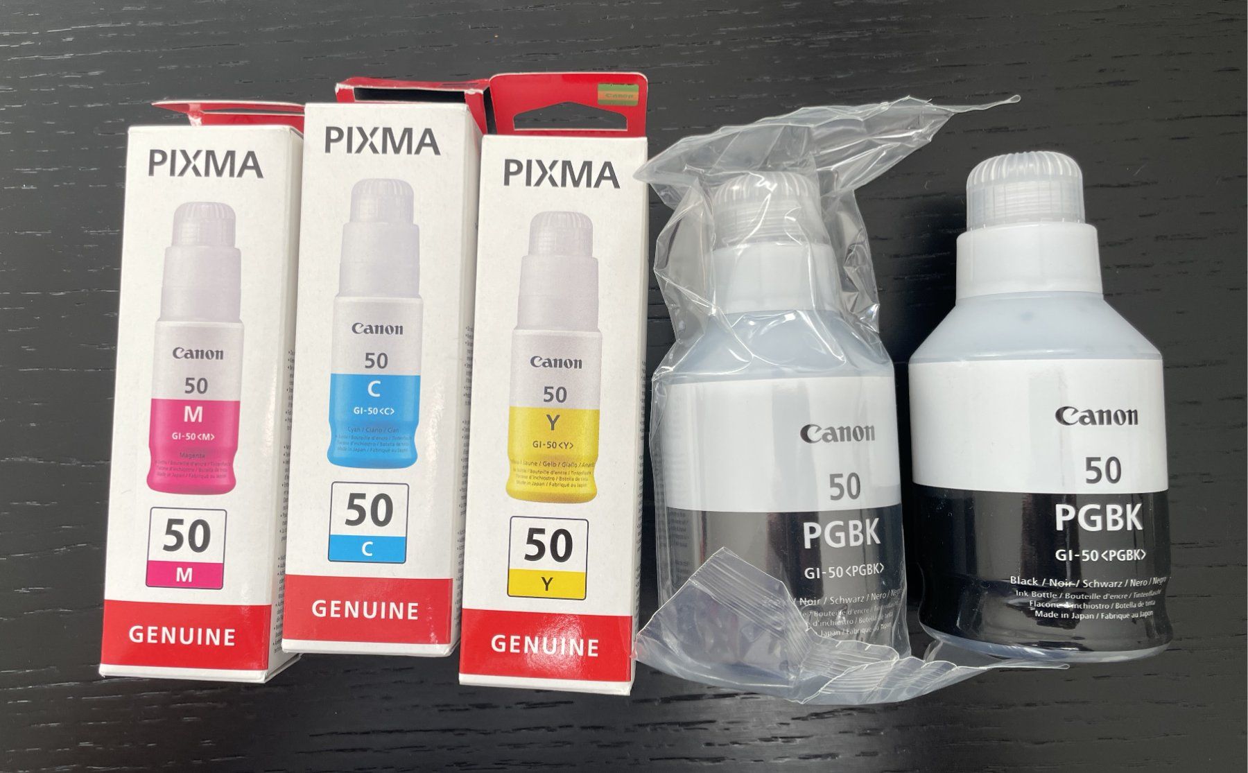 Canon GI-50 Original Tinte, komplettes Set, Neu! (Neu und ...