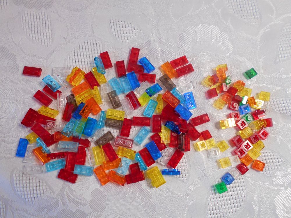 Lego transparente 1er und 2er Plättli ( 094 ) | Kaufen auf Ricardo