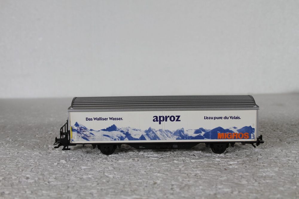 Märklin 4784 SBB Hbis aproz Walliser Wasser Migros (Gebraucht) in Triesen für CHF 21 – mit ...