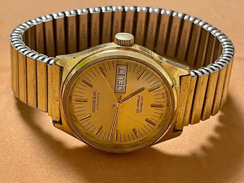 MIREXAL AUTOMATIC 25 JEWELS INCABLOC (Gebraucht) in Goldach für CHF 25 – mit Lieferung auf ...