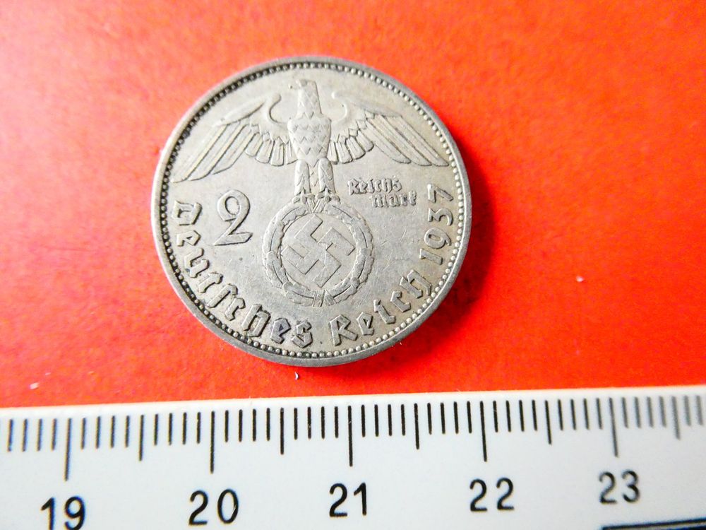 Dt. Reich 1937 A, 2 Reichsmark - Silber | Kaufen auf Ricardo