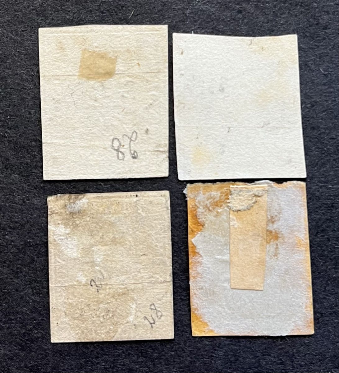 4x Strubel 24G Oblitérés Cat. 300.- CHF (D'occasion) à Sottens pour CHF ...