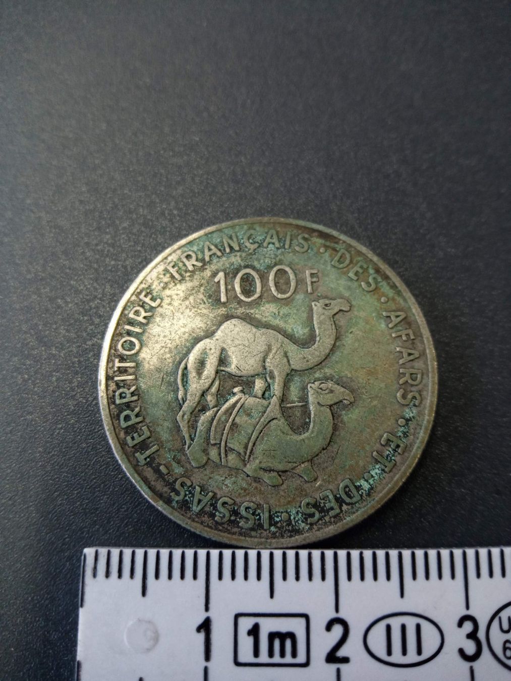 Afar und Issa 100 Dschibuti-Franc, Jg. 1975, Kamel Motiv (Gebraucht) in ...