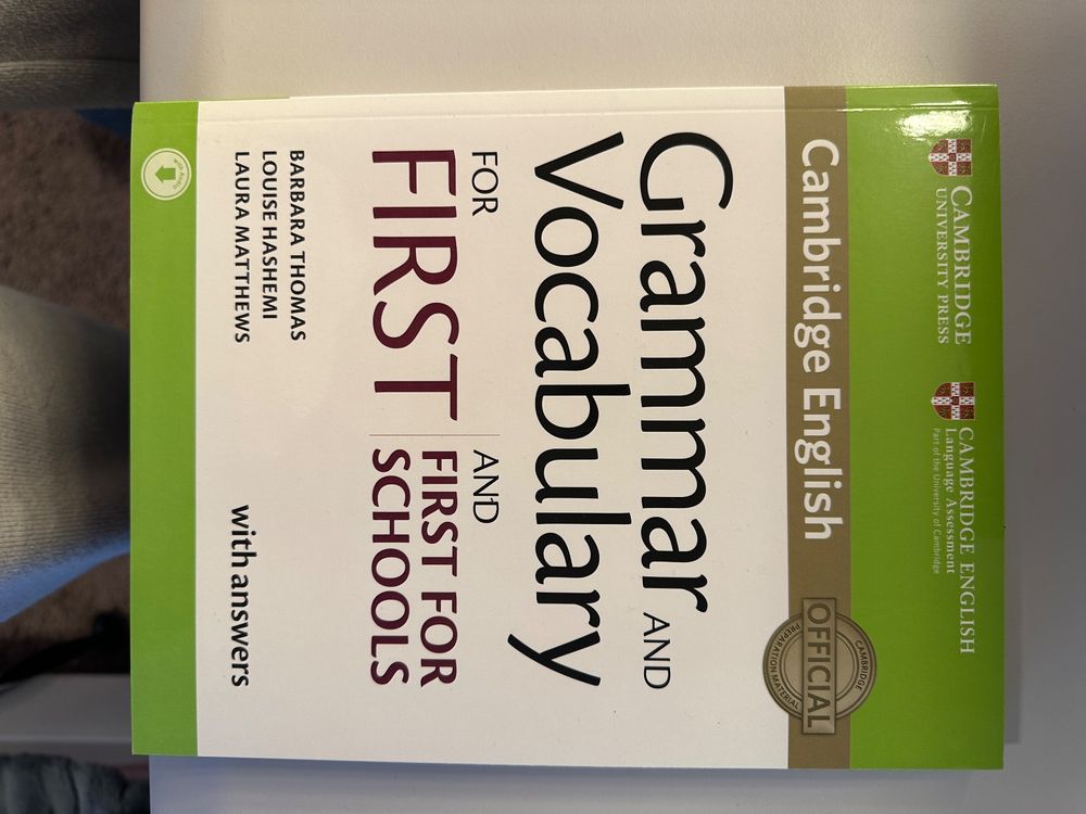 Grammar & Vocabulary for First Englisch | Kaufen auf Ricardo