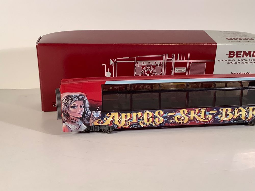 Bemo 3688 298 : MGB Bp 4028 „Après-Ski“ H0 GS (Neu (gemäss Beschreibung)) in Bossonnens für CHF ...