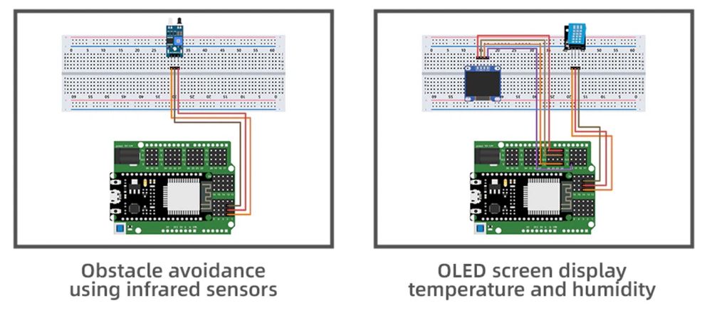 Ultimative Starter Kit ESP32 WIFI mit IoT Entwicklung Board (Neu und originalverpackt) in ...