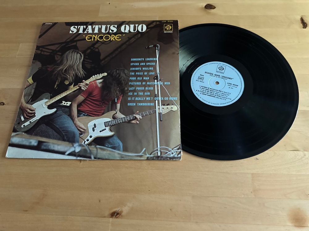 STATUS QUO tolle Encore LP Kult Top Hit Metal FRANCIS ROSSI (Gebraucht) in Basel für CHF 9.9 ...