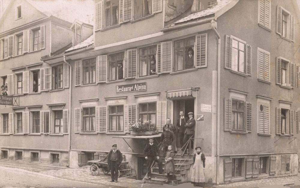 Restaurant Alpina, R. Zellweger Flaschner (Gebraucht) in Bronschhofen für CHF 28 – mit Lieferung ...