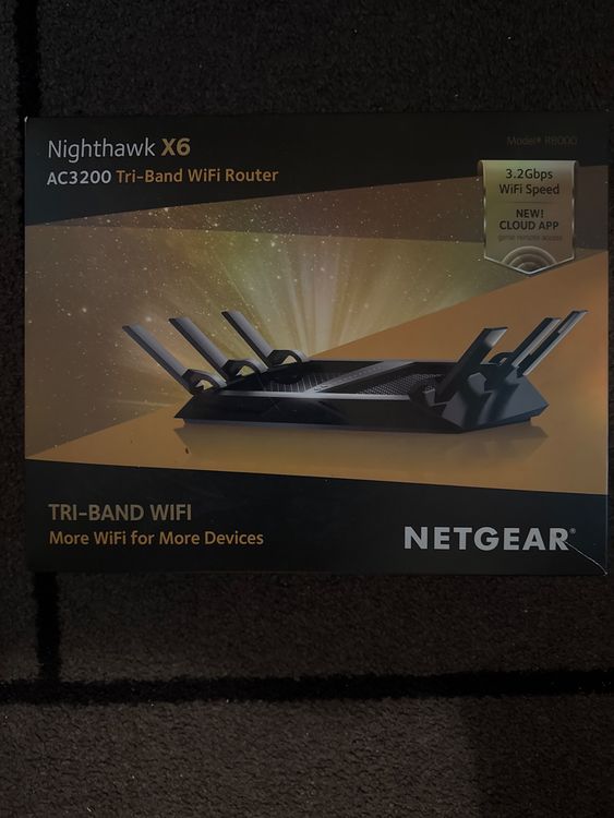 Nighthawk X6 AC3200 Tri-Band wilan Router (Gebraucht) in Wittenbach für ...