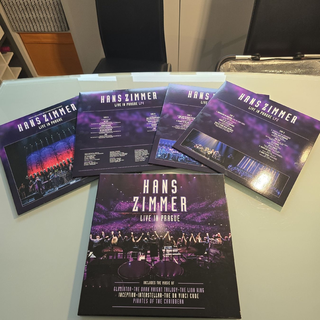 Hans Zimmer - Live in Prague (4 LP Box) - Top Zustand NM+ (Neu (gemäss ...