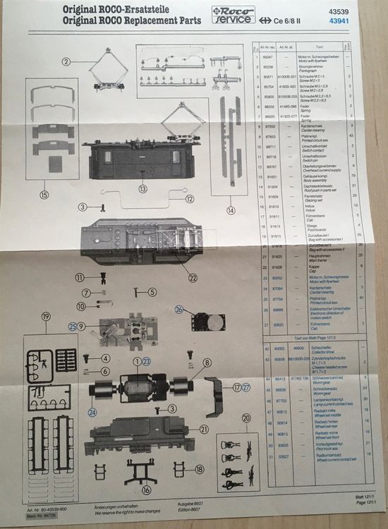 Roco SBB Krokodil-Zugset 43982 + Speisewagen 44879 | Kaufen auf Ricardo