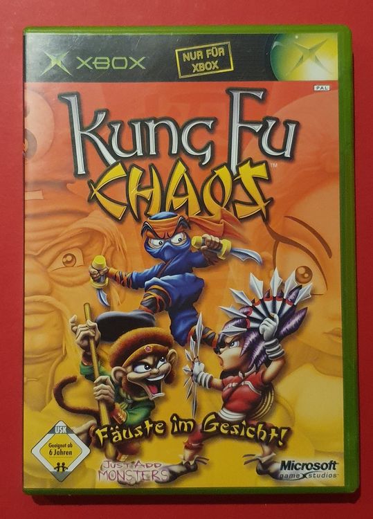 Microsoft XBOX Game Kung Fu Chaos - Fäuste im Gesicht 🔥(XB) (Gebraucht ...