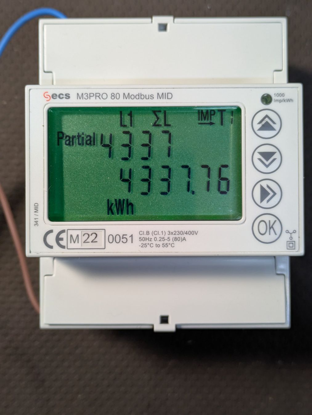 ecs M3PRO 80 Modbus MID Energiemessgerät Direktanschluss (Gebraucht) in ...