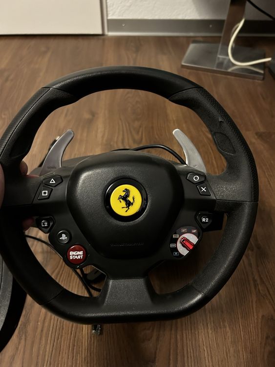 Lenkrad mit Pedalen / Thrustmaster T80 Ferrari 488 (Gebraucht) in für ...