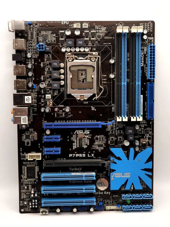 ASUS P7P55 LX Intel ATX Sockel 1156 Intel DDR3 Motherboard (Gebraucht) in Glattbrugg für CHF 34. ...