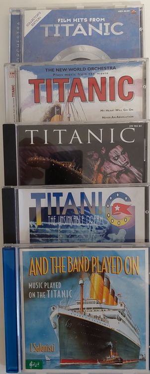 Titanic CD Sammlung (Gebraucht) in Niederurnen für CHF 1 – mit Lieferung auf Ricardo kaufen