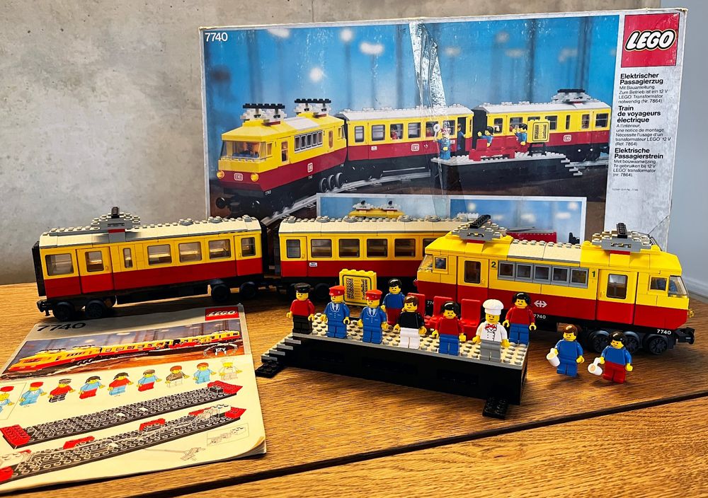 LEGO 7740: 12V Intercity-Zug-Set mit OVP und BA (Gebraucht) in Riehen ...