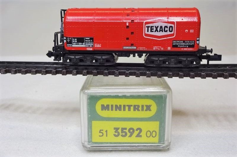 Minitrix 3592 - Wagon Citerne TEXACO | Kaufen auf Ricardo