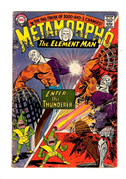 METAMORPHO #4 (DC Comics, 1966) The Element Man!! (Gebraucht) in Zürich ...