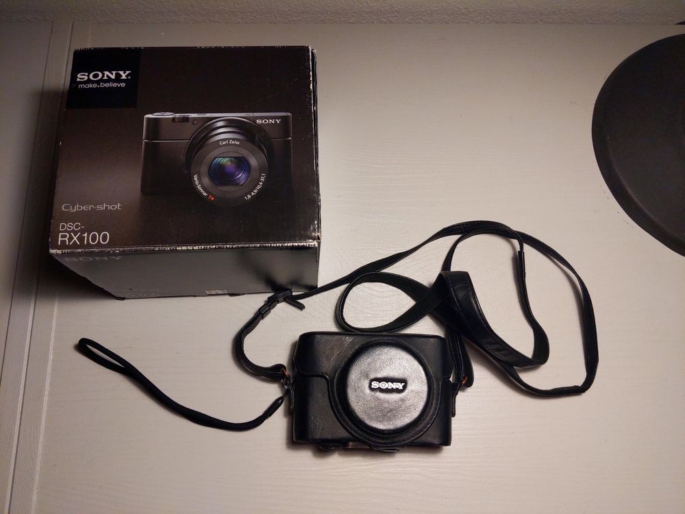 Sony RX100 mit Ledertasche, Originalverpackung und 8GB SD | Kaufen auf ...