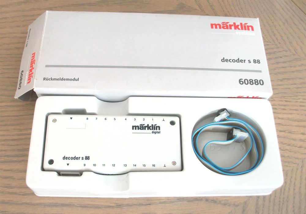 Märklin Rückmeldemodul s 88, 60880, neu & OVP | Kaufen auf Ricardo